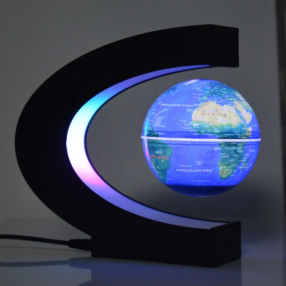 C Earth Map Globe - Levitating Globe Magnetic Floating Toy