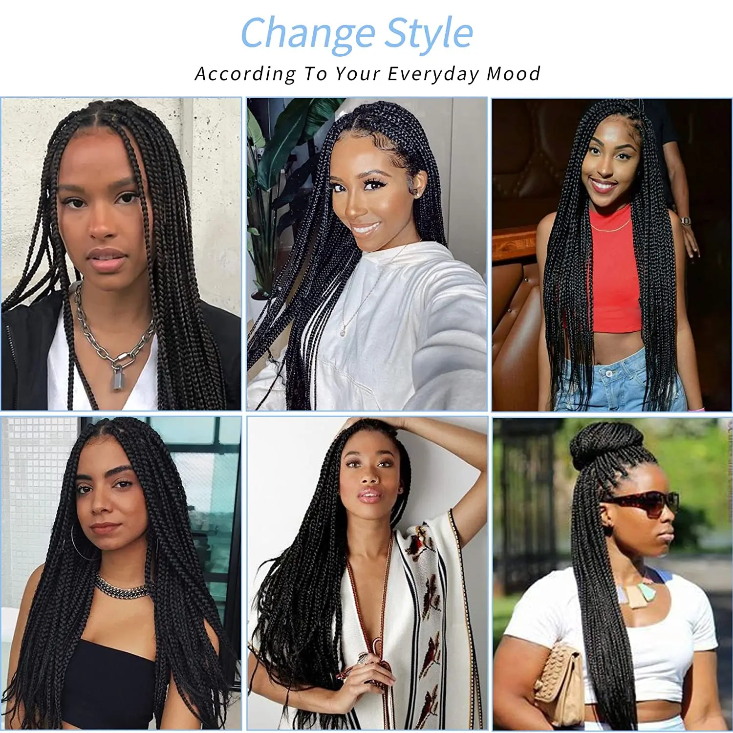 Synthetic Full Lace Front Cornrow Braid Wigs For Black Women Wholesale