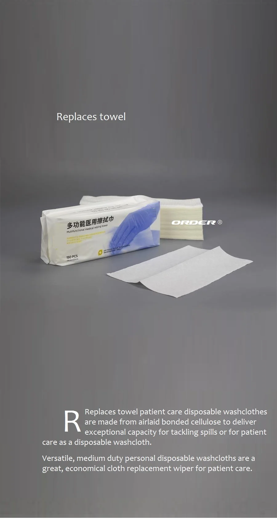Hospital Medical Surgery Patcent Spunlace Non Woven Disposable Dry ...