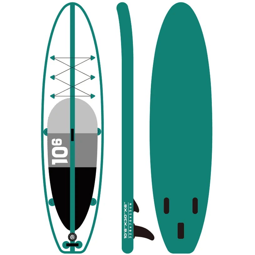 10' Drop Stitch Surfboard SUP - All Round Inflatable Paddle Board