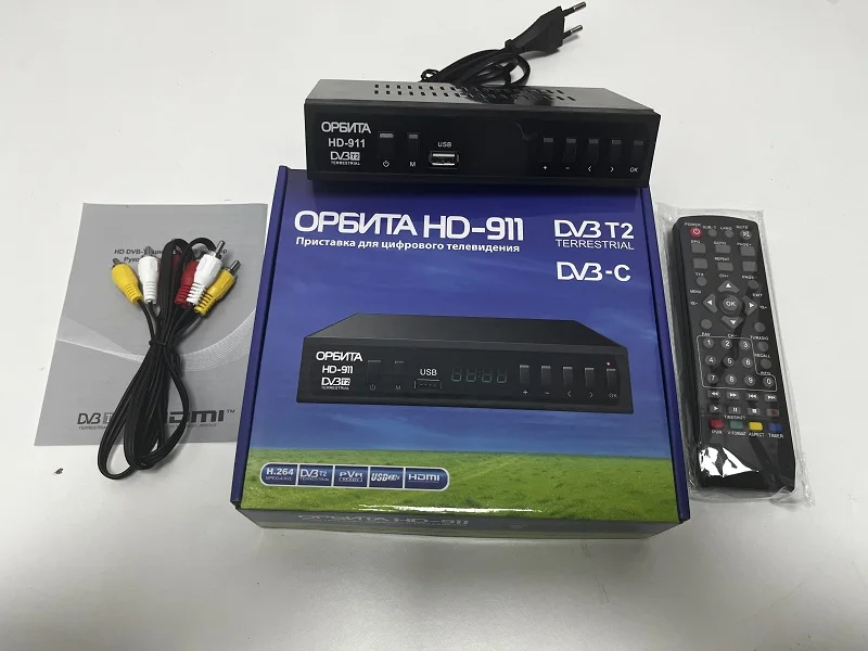 Hot Sale Dvb-t2 Hd-911 Fta Tv Decoder Stb Hd Wifi 1080p Set-top Box Tv ...