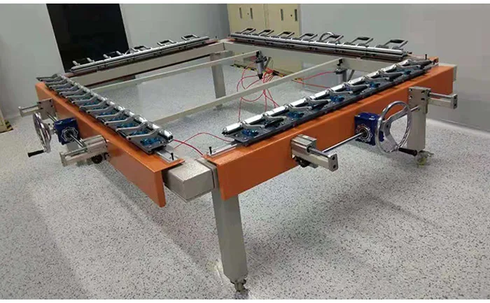 Screen Printing Mesh Tension Stretcher - MACROKUN Machine