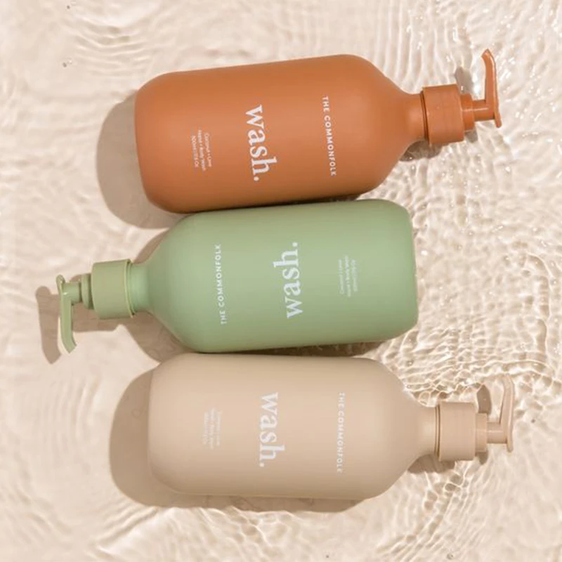 300ml 500ml Custom Matte Surface Shampoo And Conditioner Bottle - Buy ...