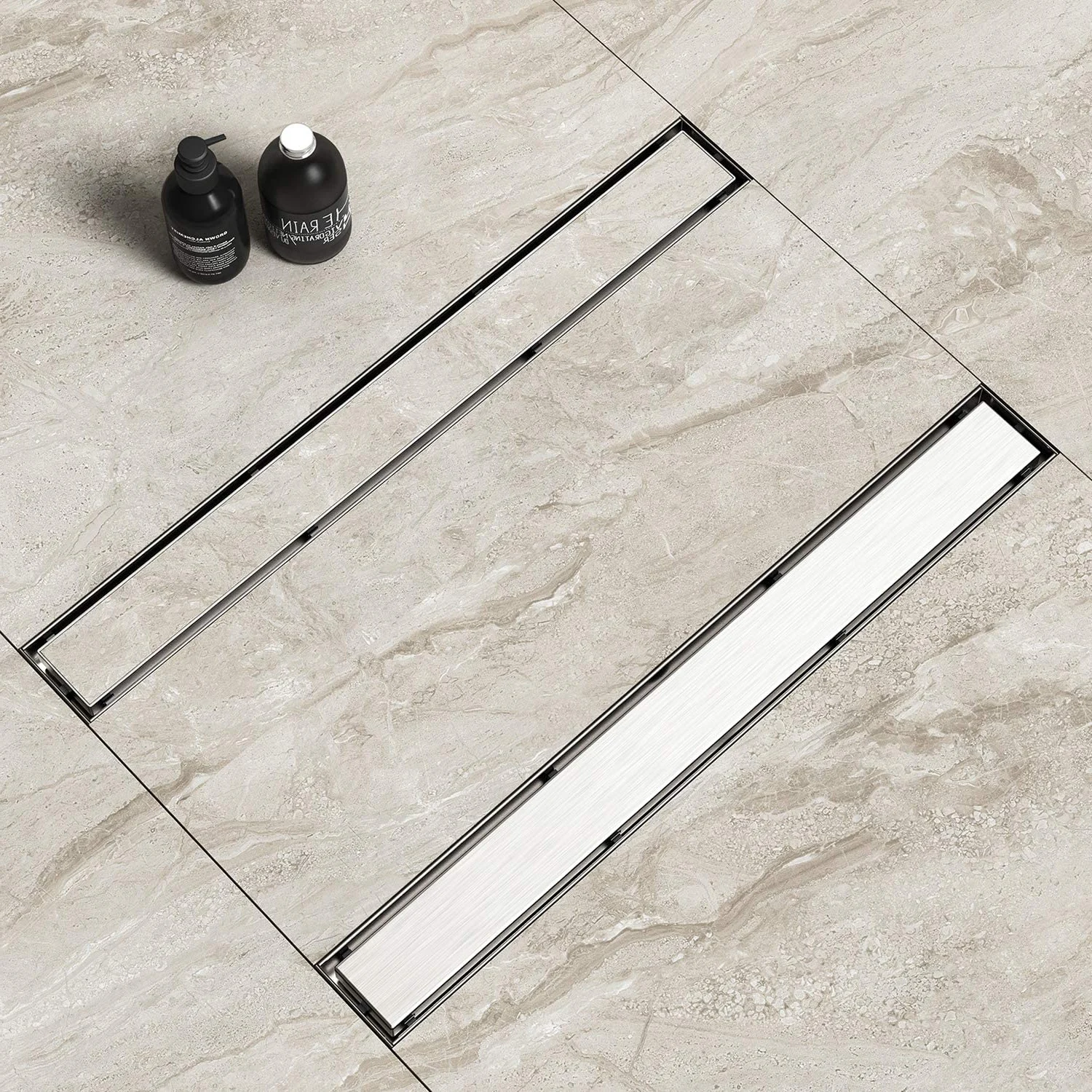 Hot Sale 2 In 1 Invisible Tile Insert Floor Drain Stainless Steel ...
