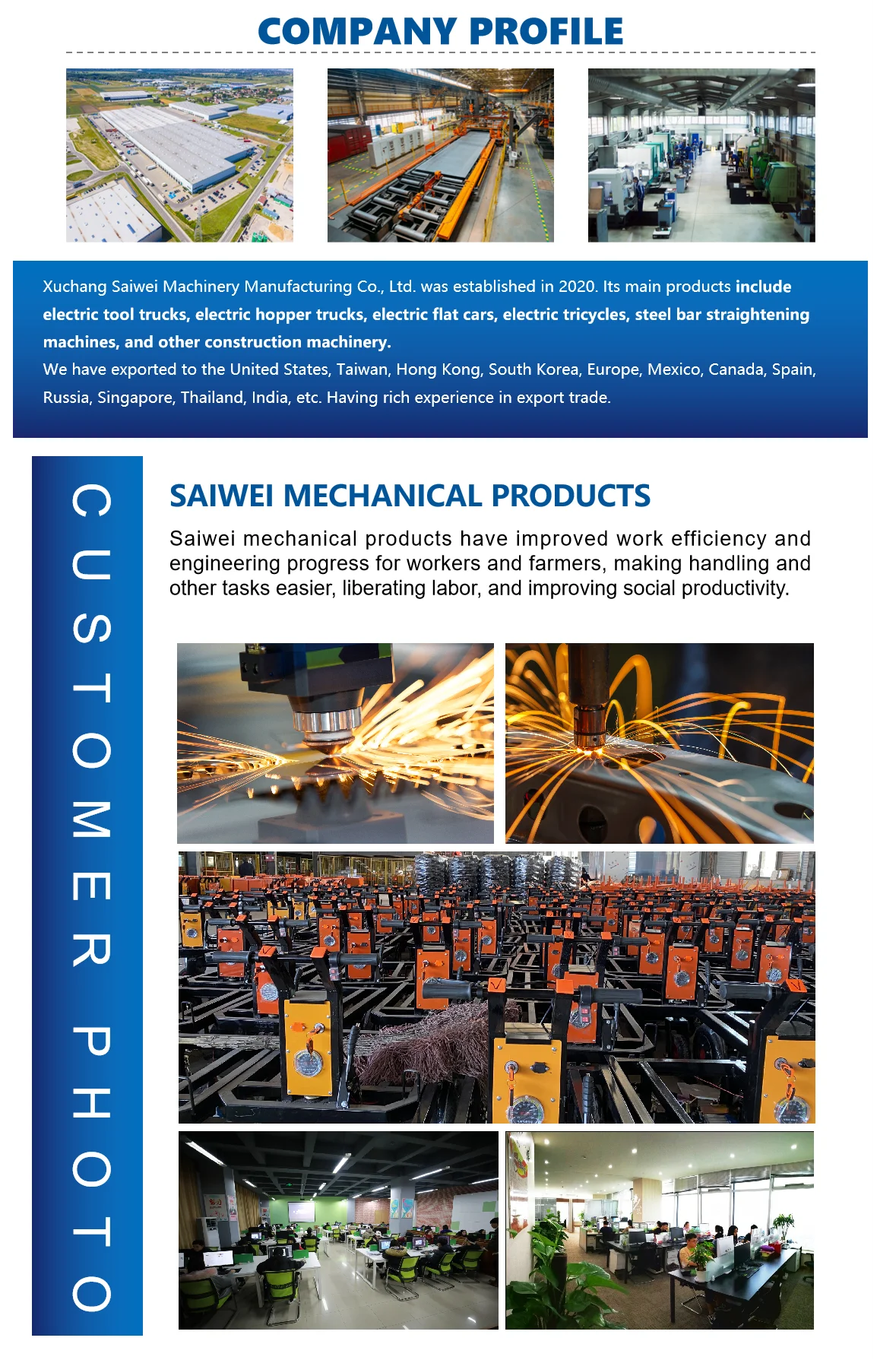 Three-wheel Handling Brick Hauler Elevator Hauler Used For Interior ...