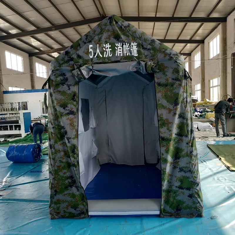 Outdoor Inflatable Decontamination Tent Spray Booth Inflatable 8 ...