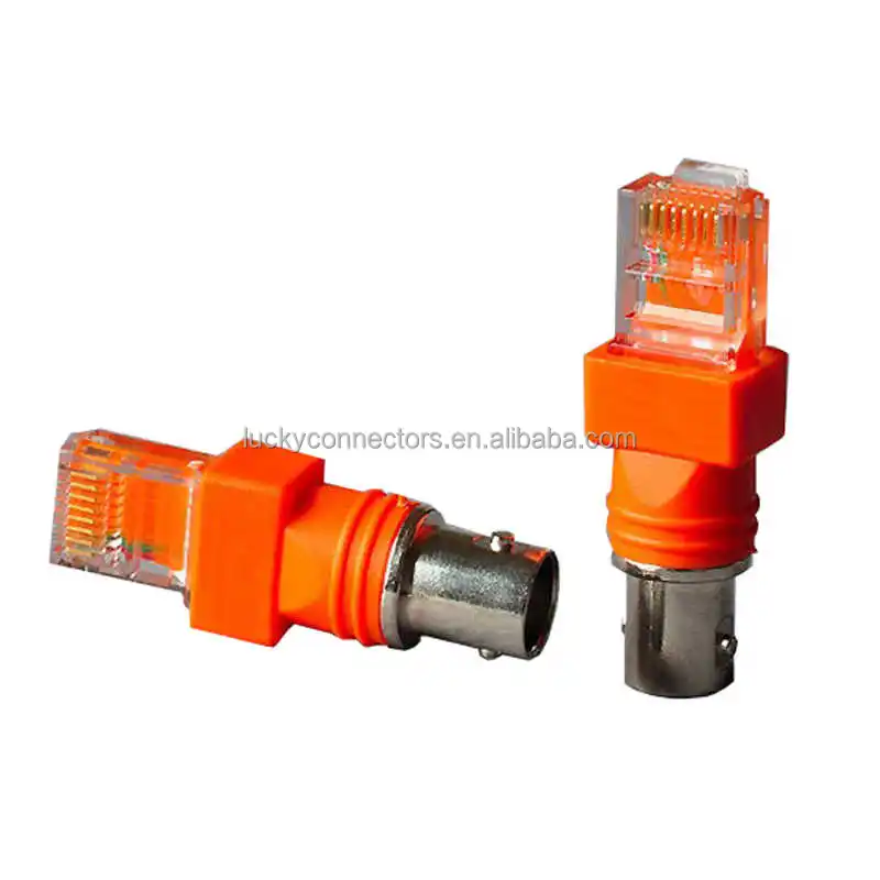 Rj45 To Bnc Rj45 Adapter Connector Bnc To Male Rj45 Converter Bnc Rj45 ...