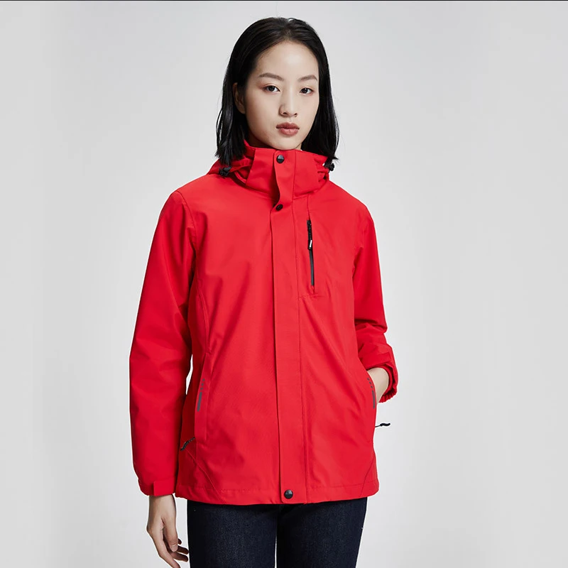 High Quality Women Hiking Camping 3 In 1 Jackets Breathable Waterproof ...
