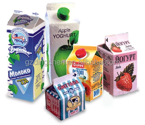 Custom Packaging Paper for Aseptic Liquid Juice Cartons