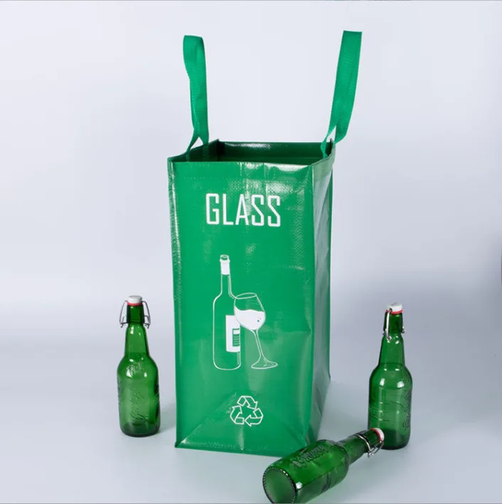 Portable PP Woven Trash Garbage Sorting Bags Waterproof Indoor Separate ...