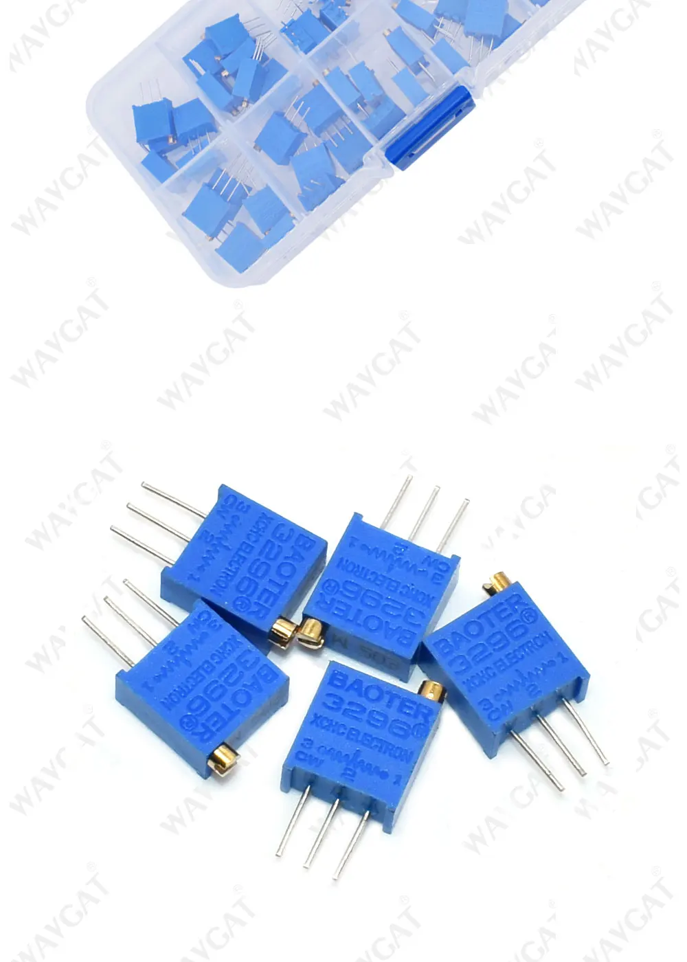 3296w Adjustable Resistance Potentiometer 10k Multi-turn Precision ...
