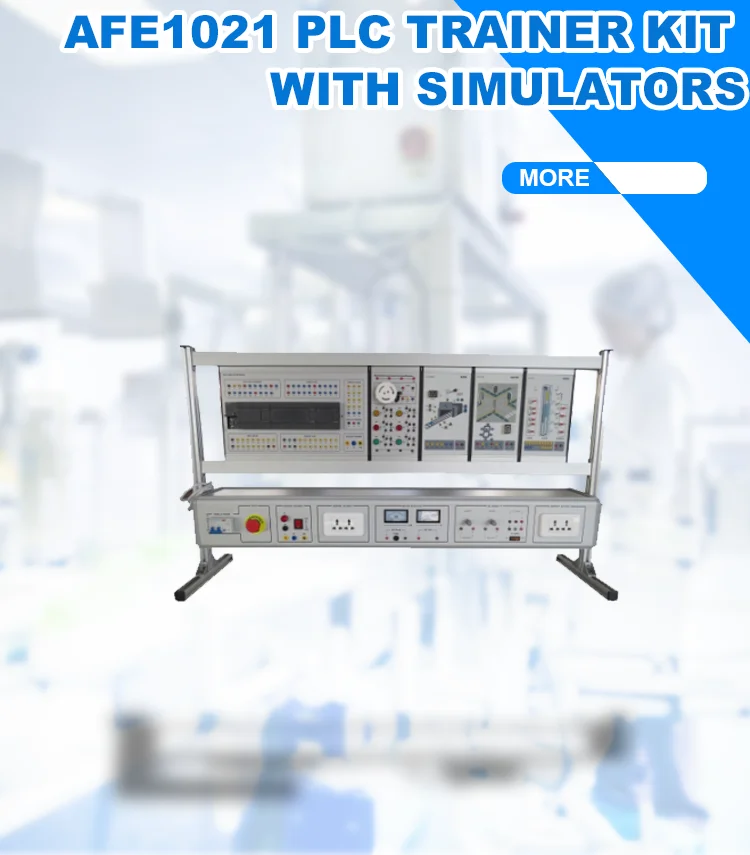 Plc Trainer Kit With Simulators Didactic Equipment Vocational Education ...