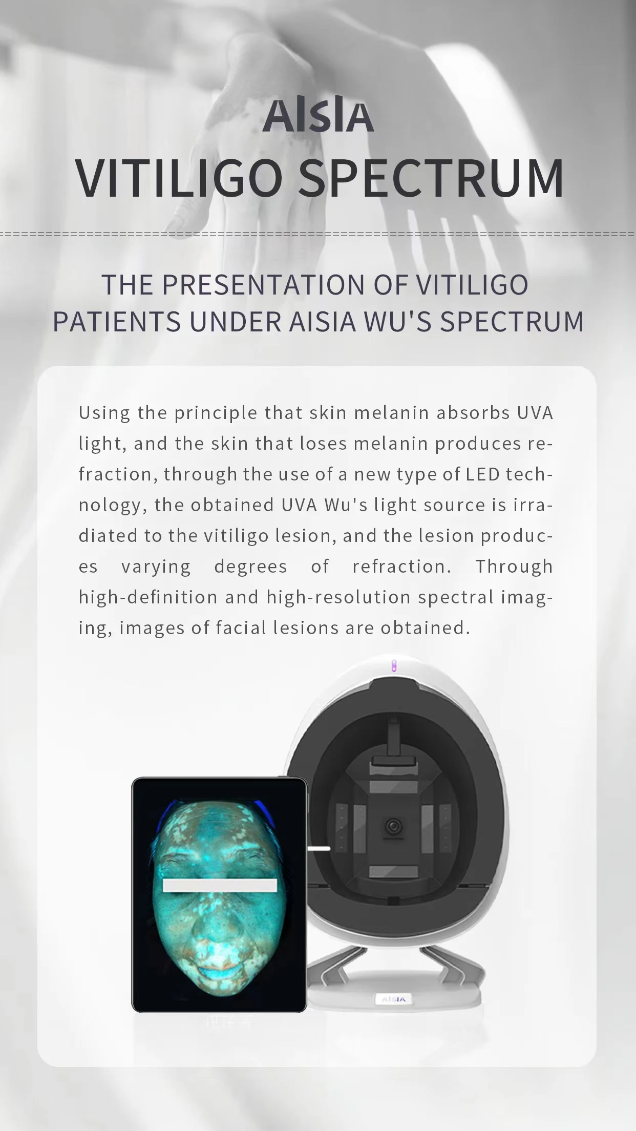 Portable 3d Small Face Skin Diagnostics Analyzer Facial Scanner Aisia ...