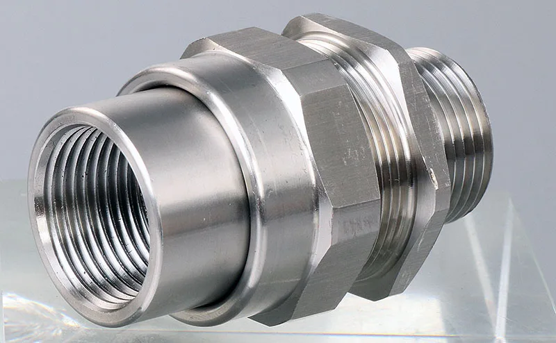 ATEX Stainless Steel Metal Explosion Proof Conduit Union Coupling for ...