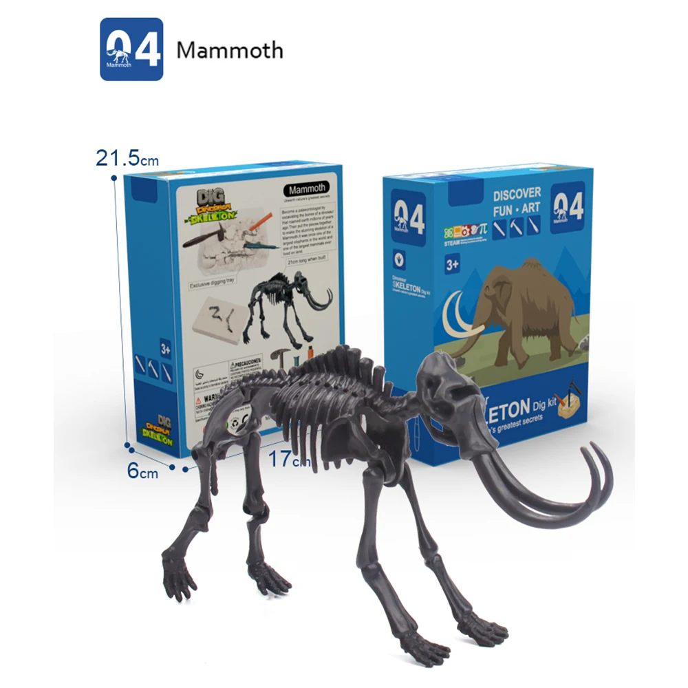 Dinosaur Excavation Kit - Educational DIY Digging Toy