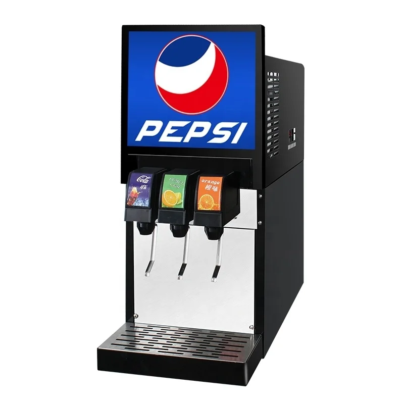 Commercial Automatic Soft Drink Fountain Cola Post Mix Machines Beverage Small Pepsi Dispenser ...