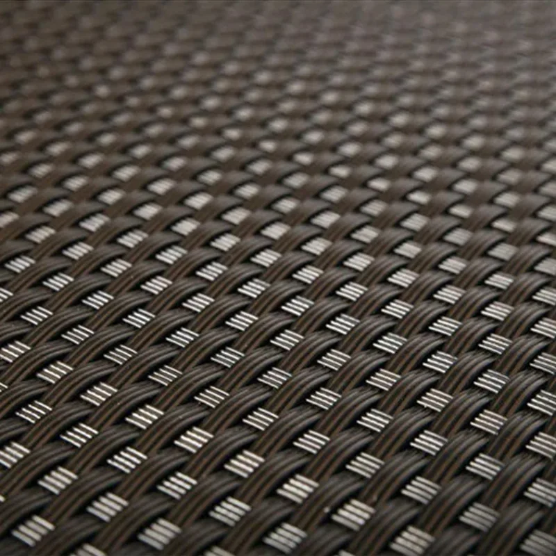 Synthetic Plastic Weave Rattan Roll Weaving Wicker Rattan Sheet For ...