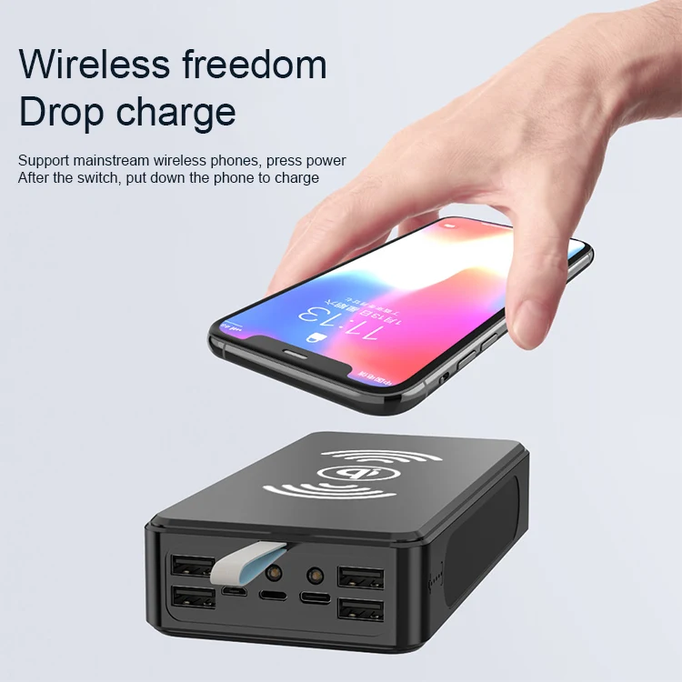 Optimized Detail Design Power Bank Panel Solar Wireless Outdoor Mobile ...