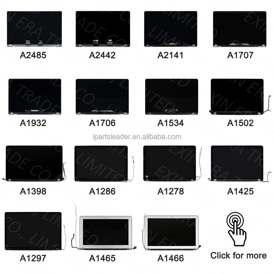 Laptop A1989 Lcd Full Assembly For Macbook Pro Retina 13" Complete Screen Display Replacement ...
