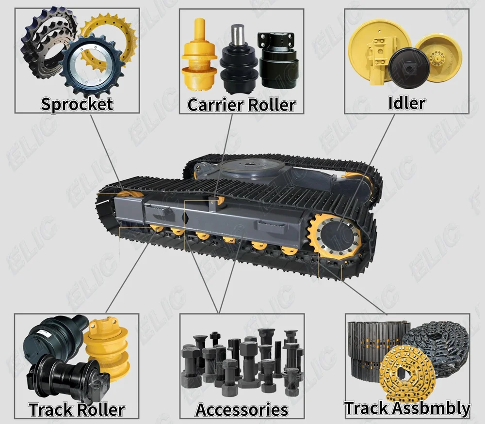 Milling Machine Bulldozer Crawler Crane Dozer Track Pad Shoe Mini ...