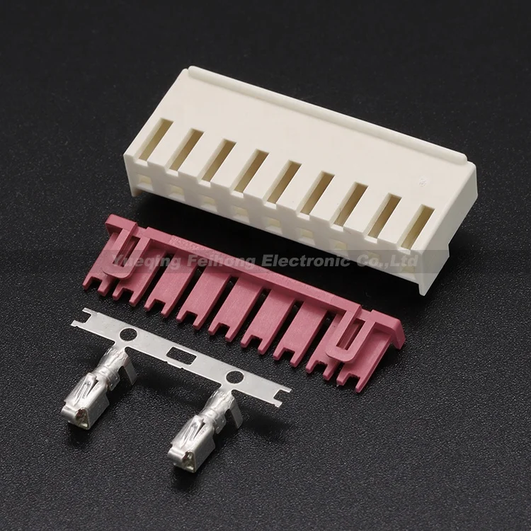 Vh-9p 9 Pin Electrical Connector Jst Wire To Board Female Connector 3 ...