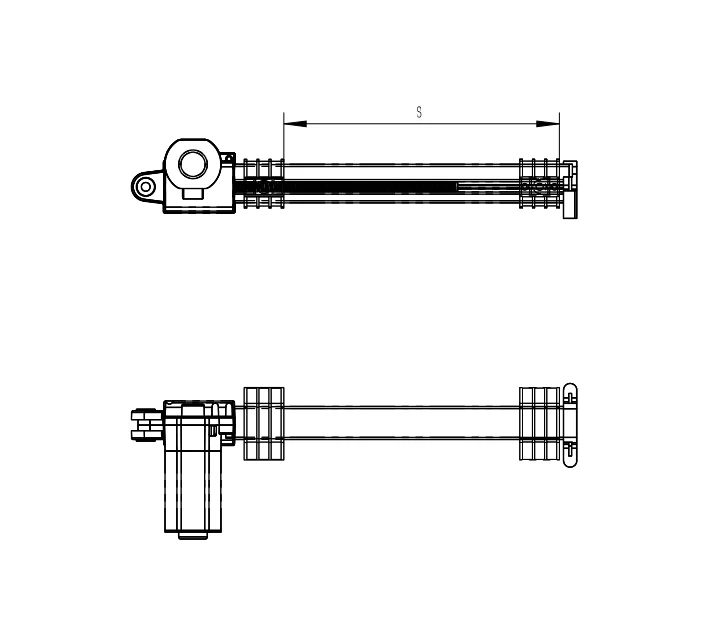 24 Volt Linear Actuator 12v 50mm 3000n Linear Actuator For Height ...