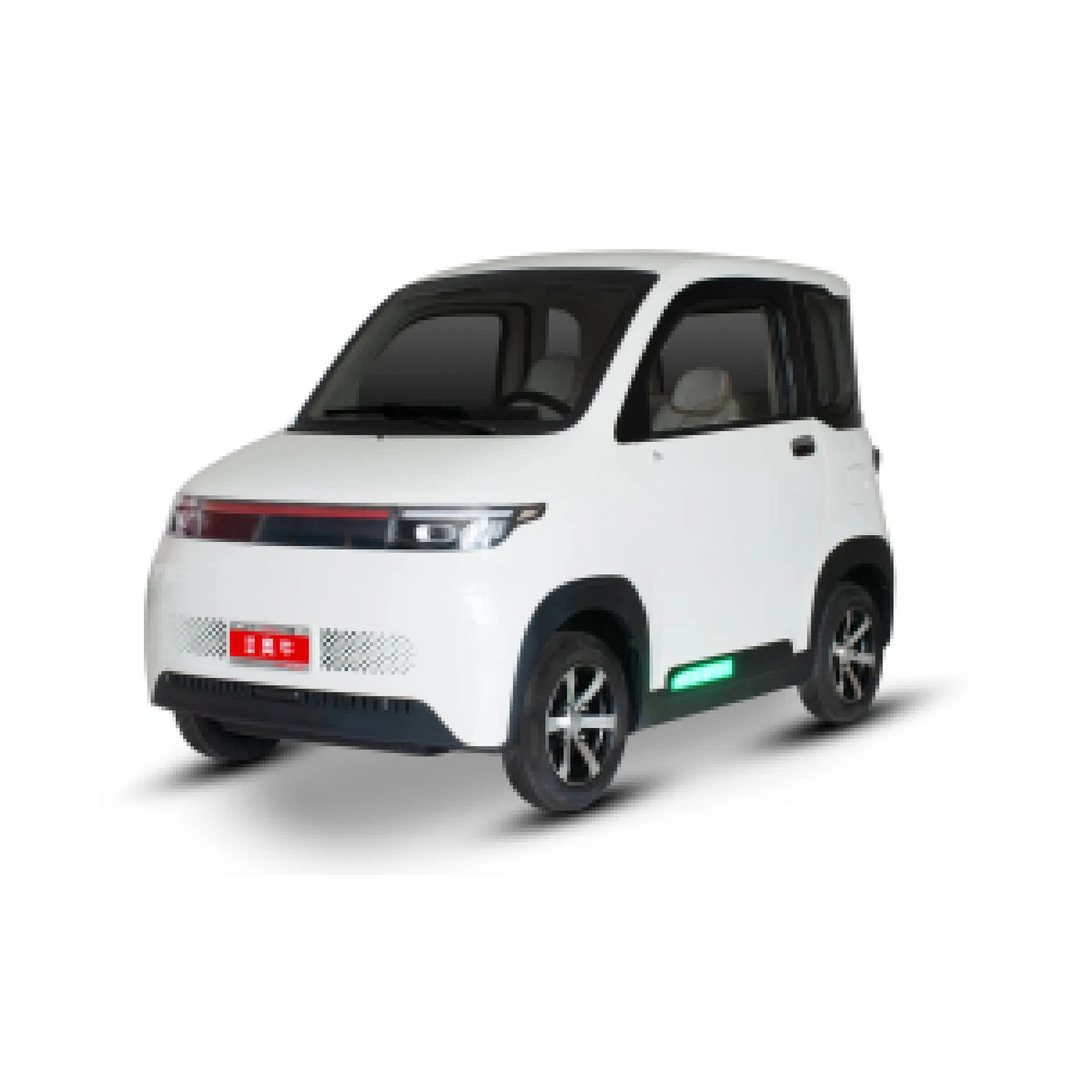 Mini Electric Car 2-Seater EEC L6e Approved 72V Voltage