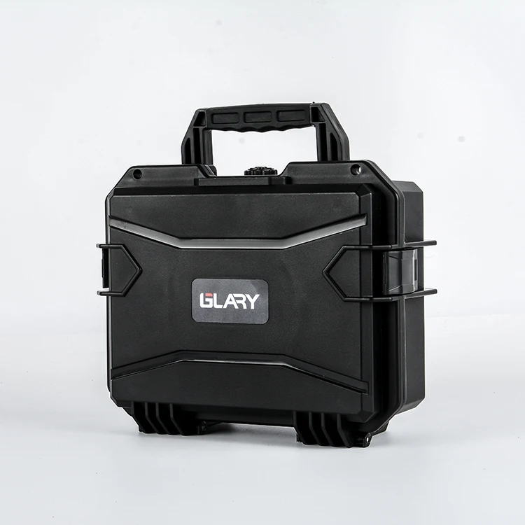 GLARY waterproof hard gun case organizer for outdoors concealed ...