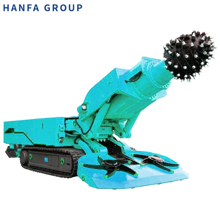 Hfebz-200a Boom-type Mine Drilling Rig Tunnel Mining Roadheader ...