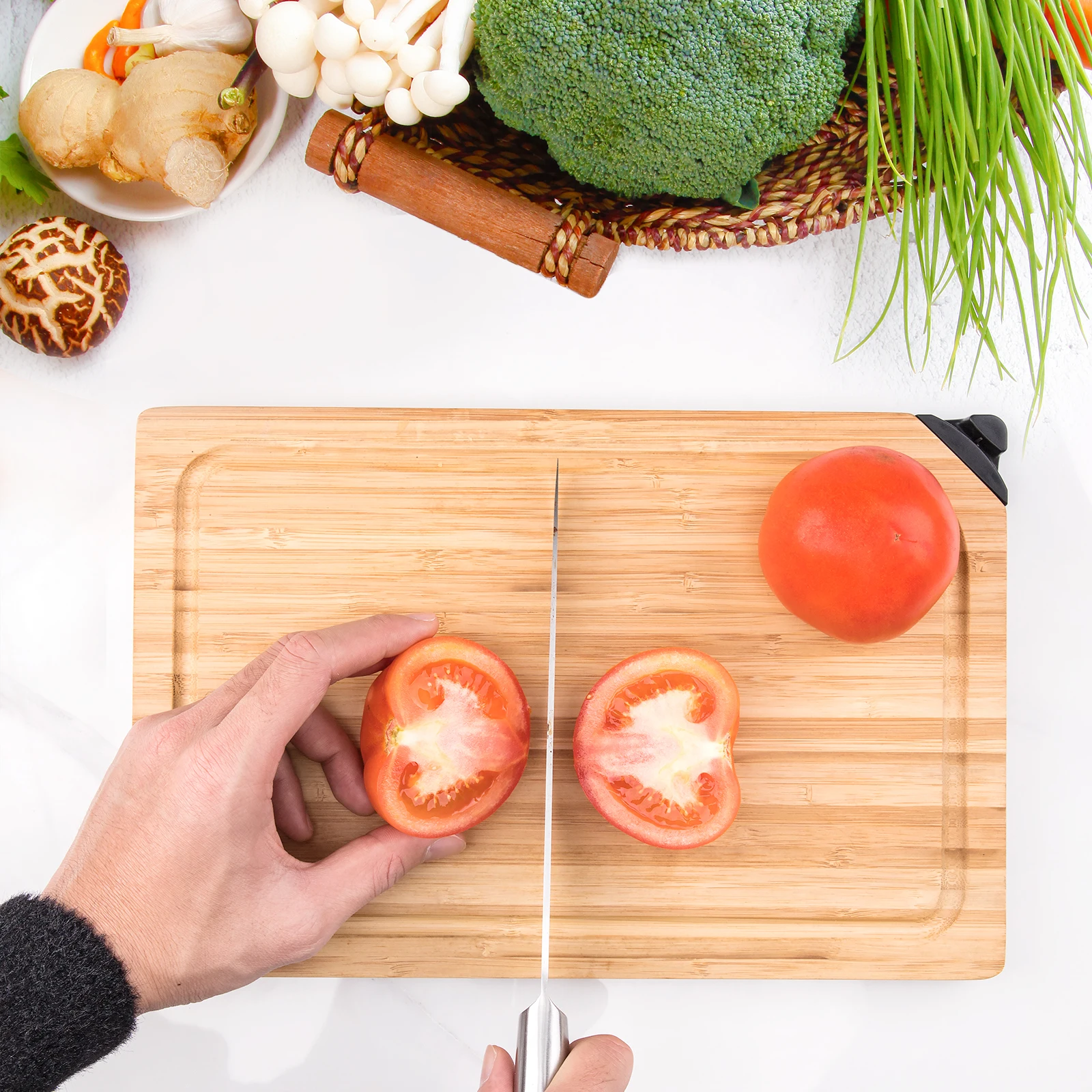Wholesale Price Natural Bamboo Walnut Wood Cutting Board Chopping Board ...