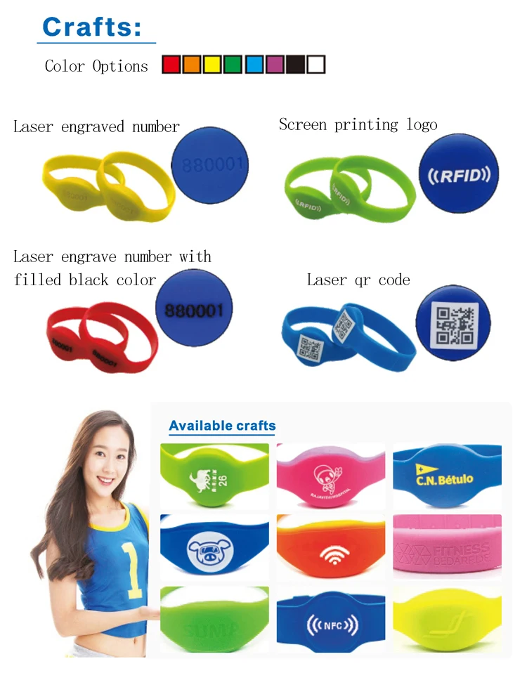 Wholesale Custom Smart Proximity Bracelets - Access Control