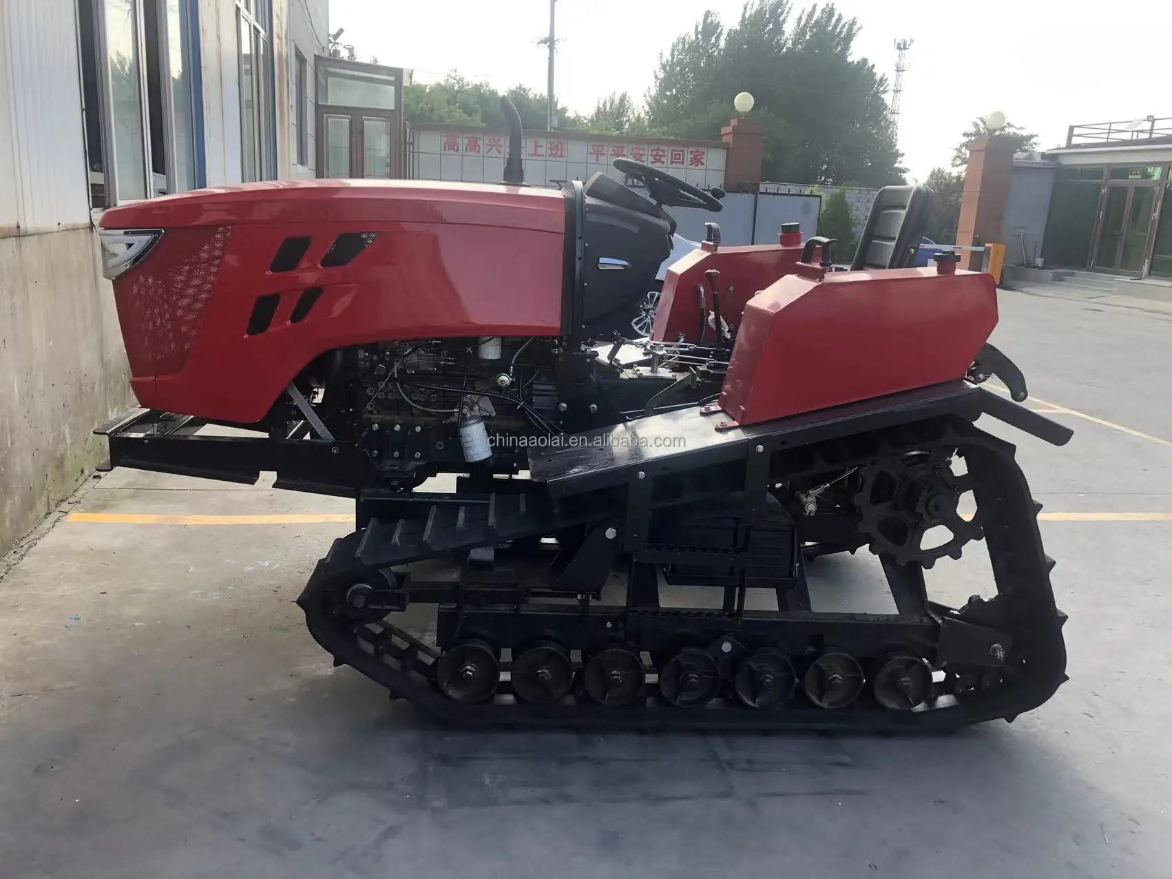 Tractor Manufacturer Steering Wheel Crawler Tractor Chinese Mini ...