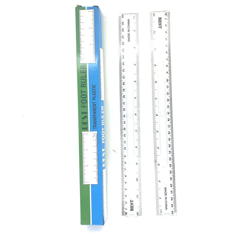Alibaba.com: Best Buy 1mm Thickness 30CM Clear Plastic Ruler, Ideal for ...