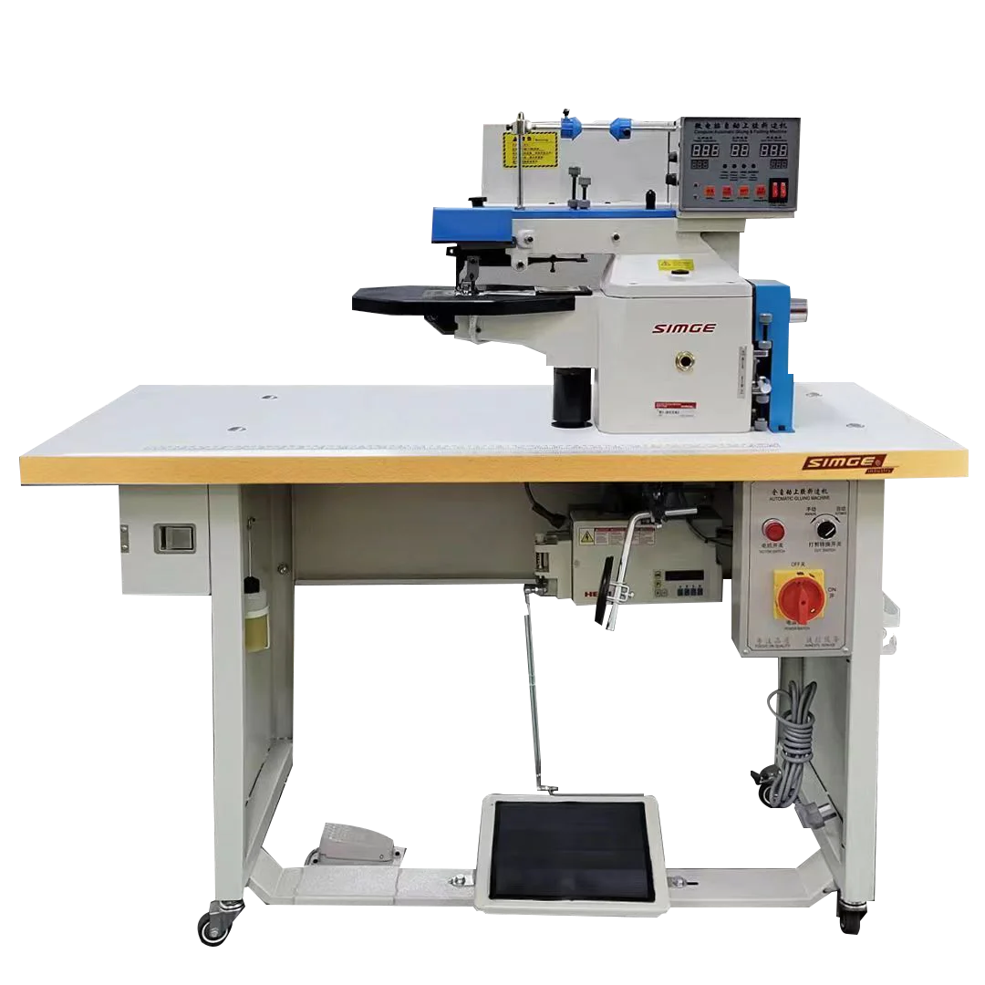 Si-803a1 Automatic Gluing And Folding Machines - Buy Flatting Layering ...