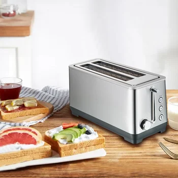 Home 220w Electric Auto Pop Up Mini Toaster Oven 2 Slice Bread Toaster ...