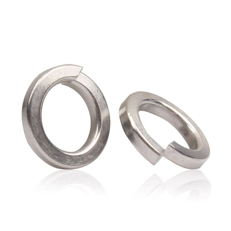 DIN127 Different Types of Lock Washers - Double Coil Spring Washer ...