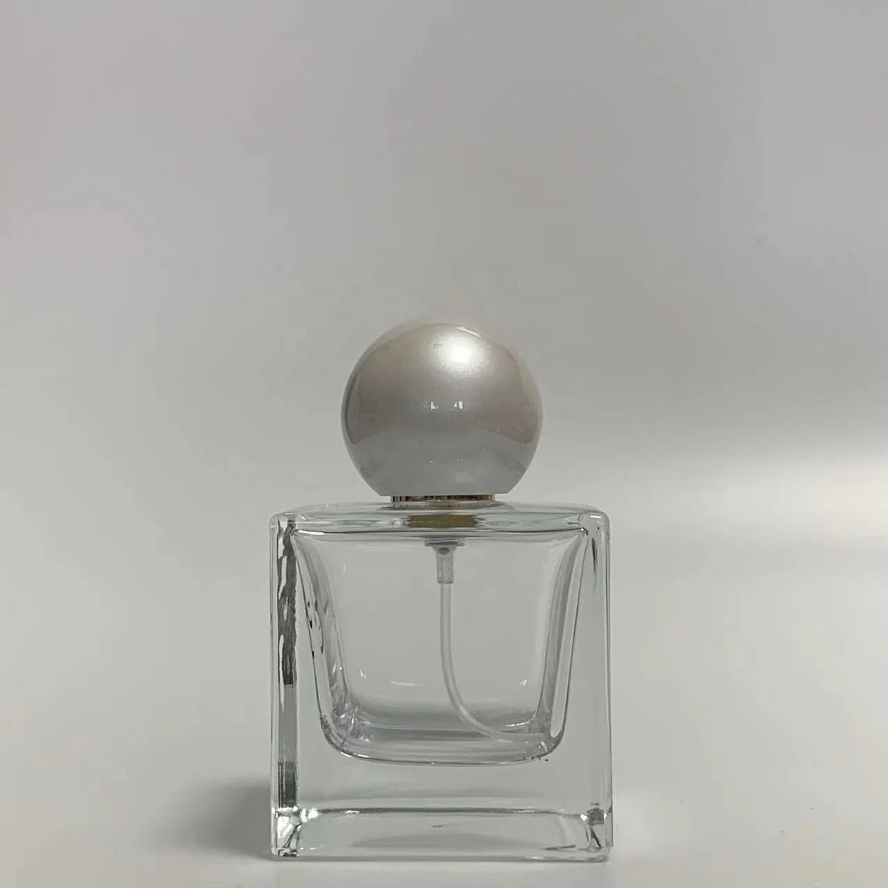 Wholesale High Quality Plastic Round Ball Shaped Perfume Bottle Over ...
