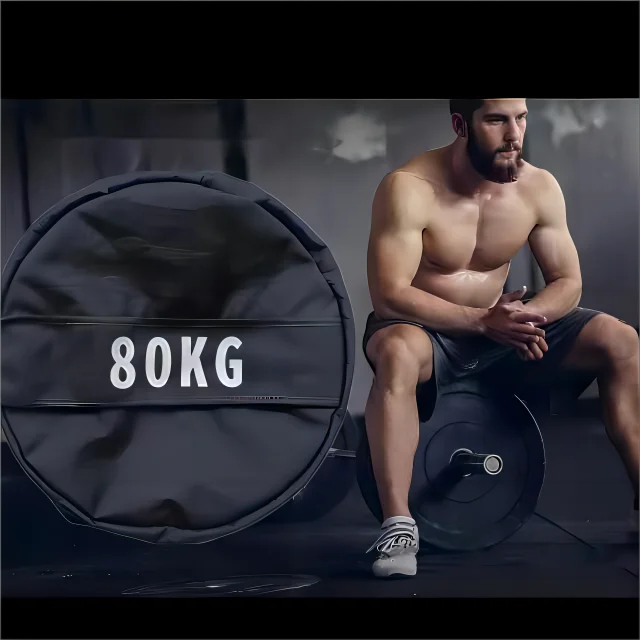 Heavy Duty Workout Weightlfiting Body Building Strongman Sandbag ...