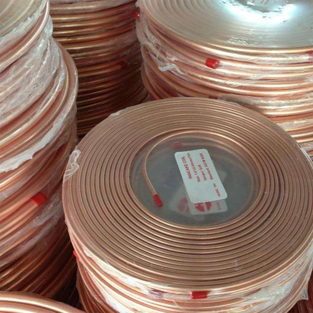 Hot-selling Astm B280 Seamless 15m Acr Copper Pipe C12200 Annealed ...