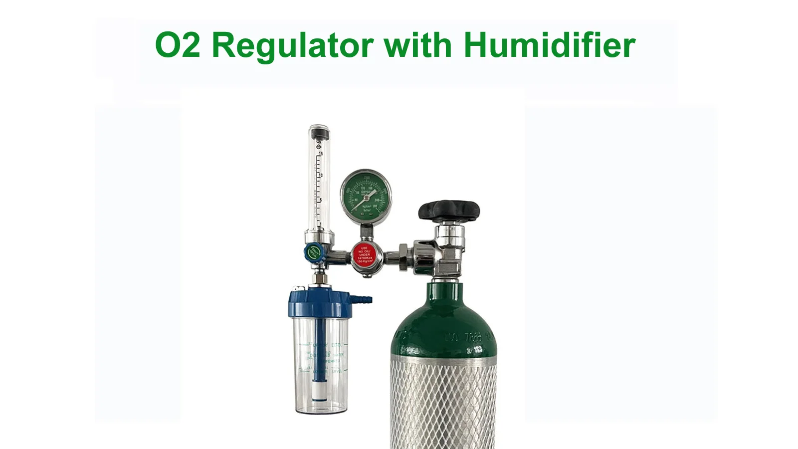 Brass Bullnose Medical Oxygene Regulator With Humidifier Oxygen ...