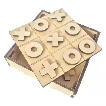 Tic Tac Toe Board Games 5x5 Noughts Xoxo Stocking Stuffer Living Room ...