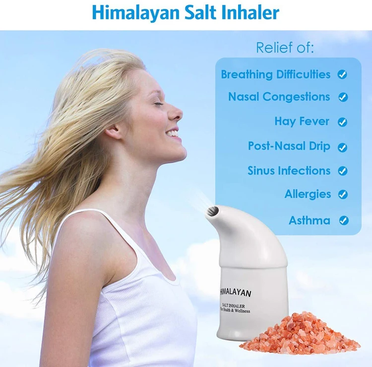 Himalayan Salt Inhaler - Natural Relief for Respiratory Issues