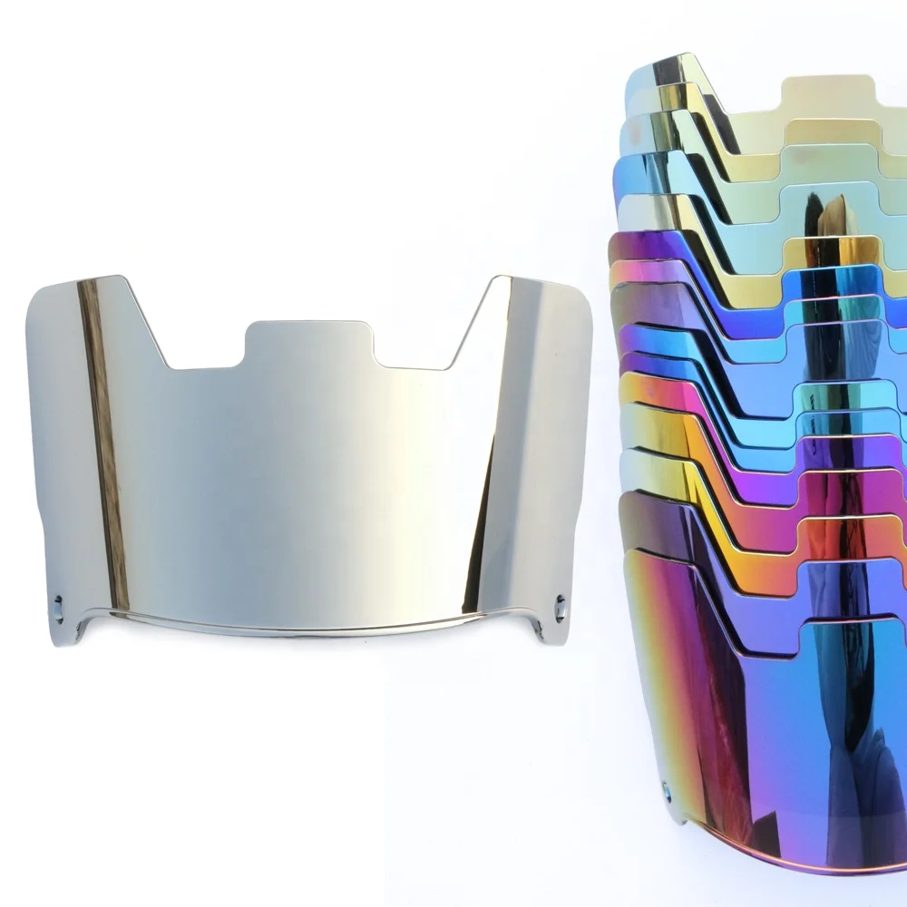 New Gradient Color American Football Visors for Helmet