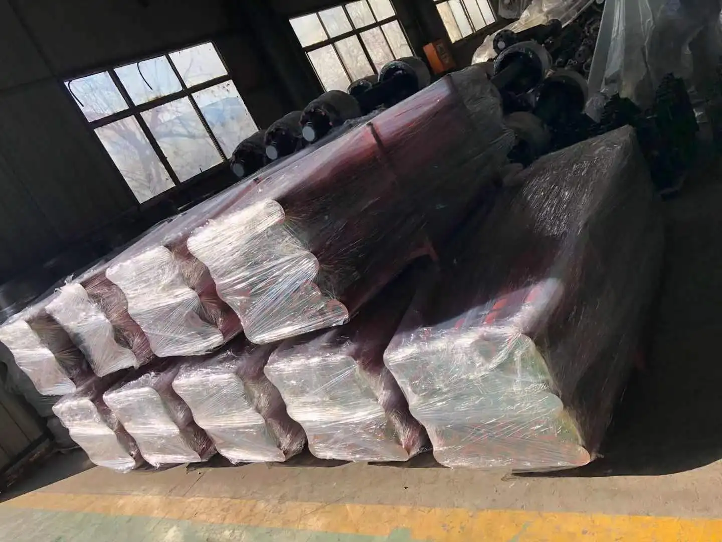 Luheng Single Point Suspension Bogie Suspension With German Style 16ton ...