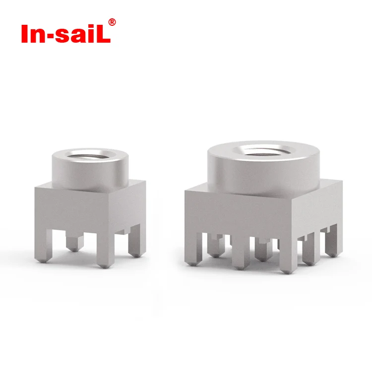 4 Pin Terminal Female Pcb Surface Mounting Crimping Connector Brass ...