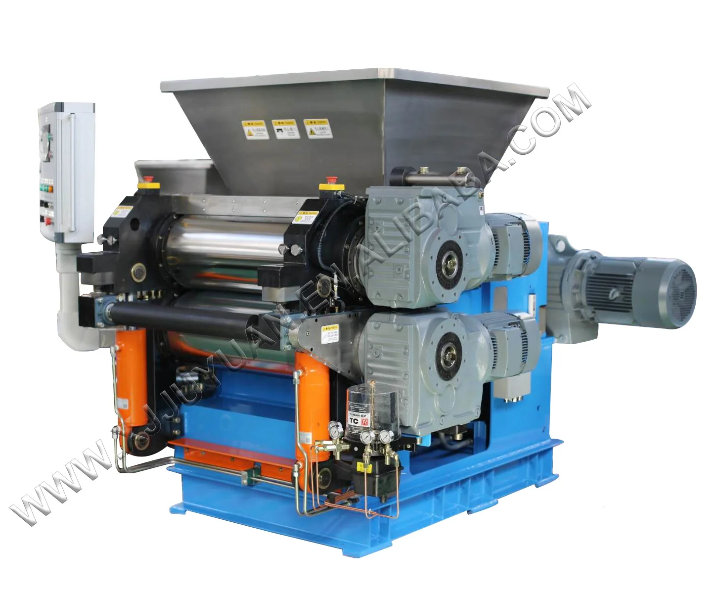 Rubber calendar machine//Rubber sheet production line//Vulcanization ...
