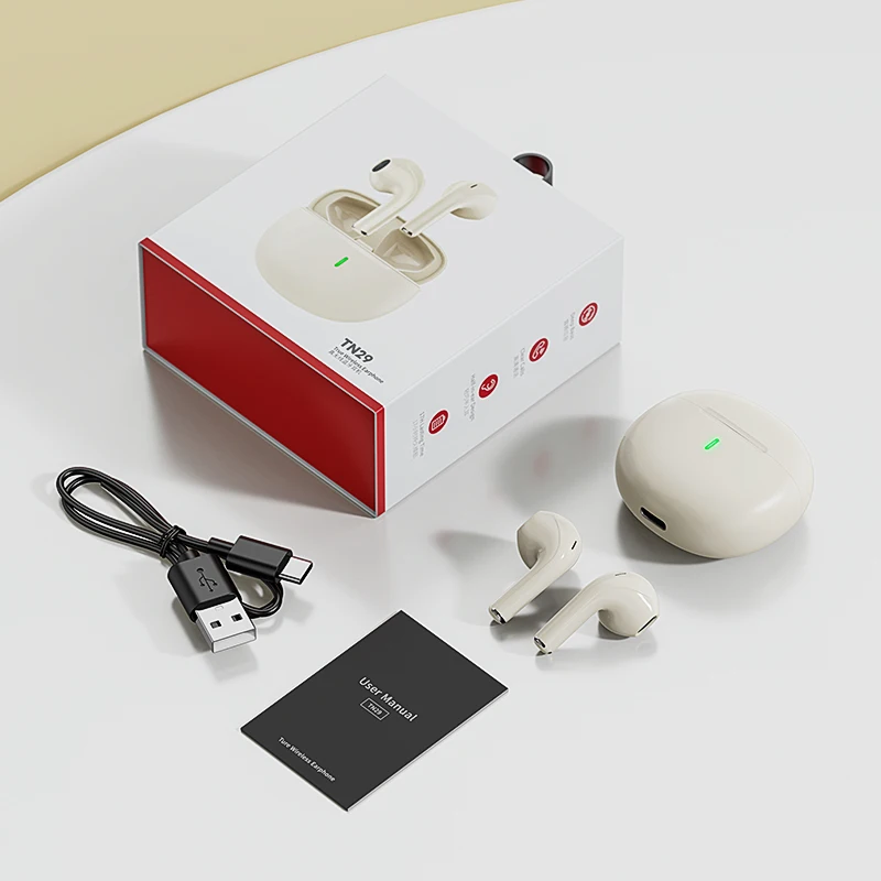 Pro6 Bluetooth Headset Pro Original Tws Earbuds Earphone Wireless ...