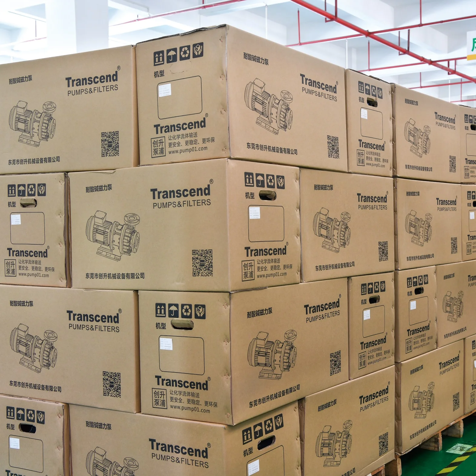 Transcend Pvdf Frpp Material Magnetic Drive Pump Strong Corrosive Liquid Acid Chemical Transfer ...