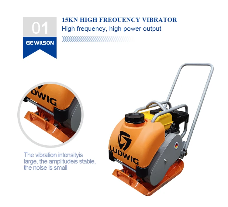 Standard Plate Compactor With Rugged Double Compaction Baseplate - Buy ...