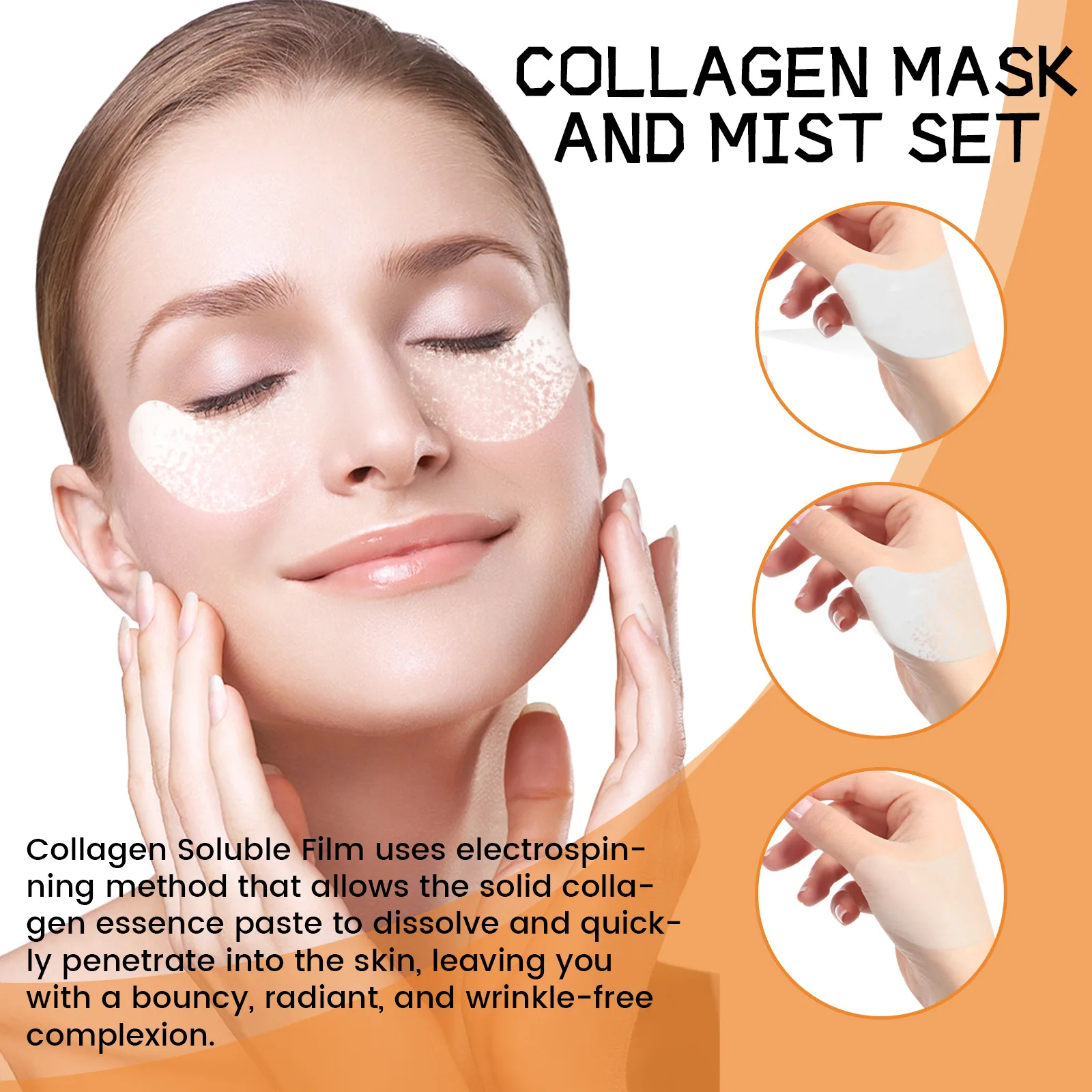 Anti Aging Firming Eye Patch - Hydrating Collagen Mask